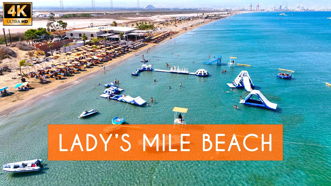Escape to Lady's Mile Beach - Top Dining Spots Uncovered. Cyprus - YouTube