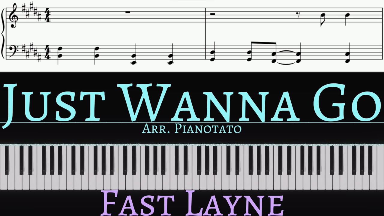 Rayla - Just Wanna Go (From Disney's "Fast Layne" Theme Song) | Piano ...