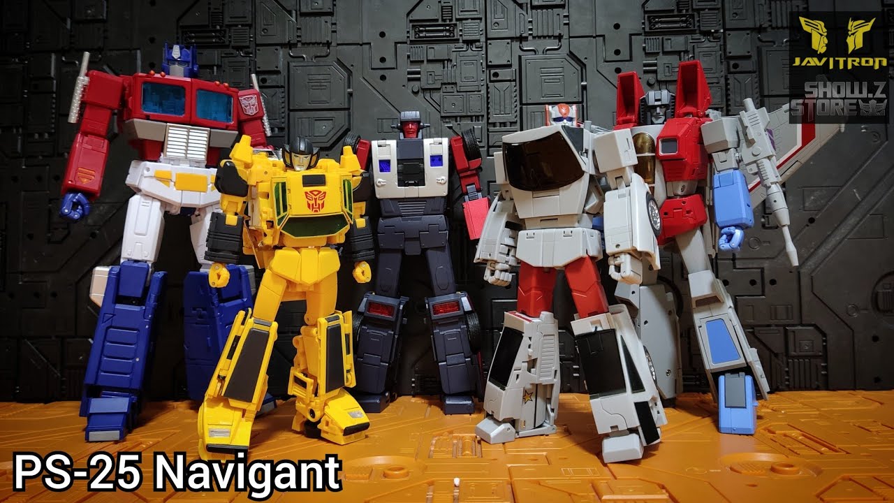 Review Transformers Mastermind Creations Ocular Max PS-25 Navigant ...