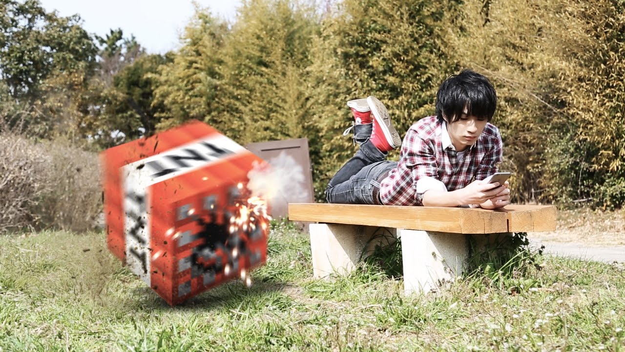 REAL LIFE Minecraft TNT White Day Present! | RATE - YouTube