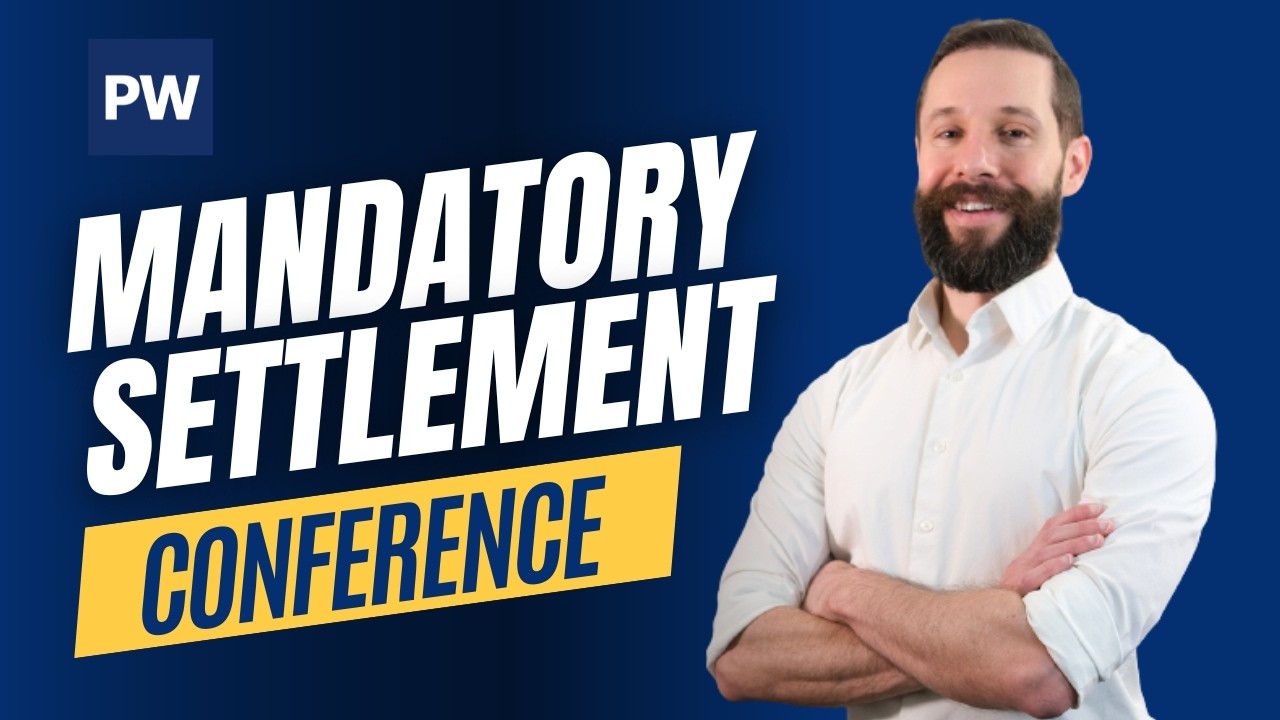 What is a Mandatory Settlement Conference in Workers' Compensation ...