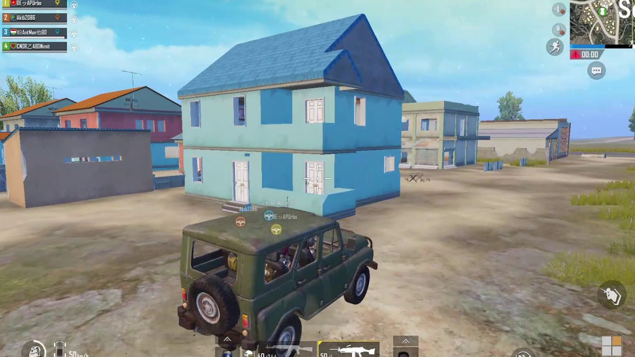 Flying Car Pubg mobile || Hack gameplay - YouTube