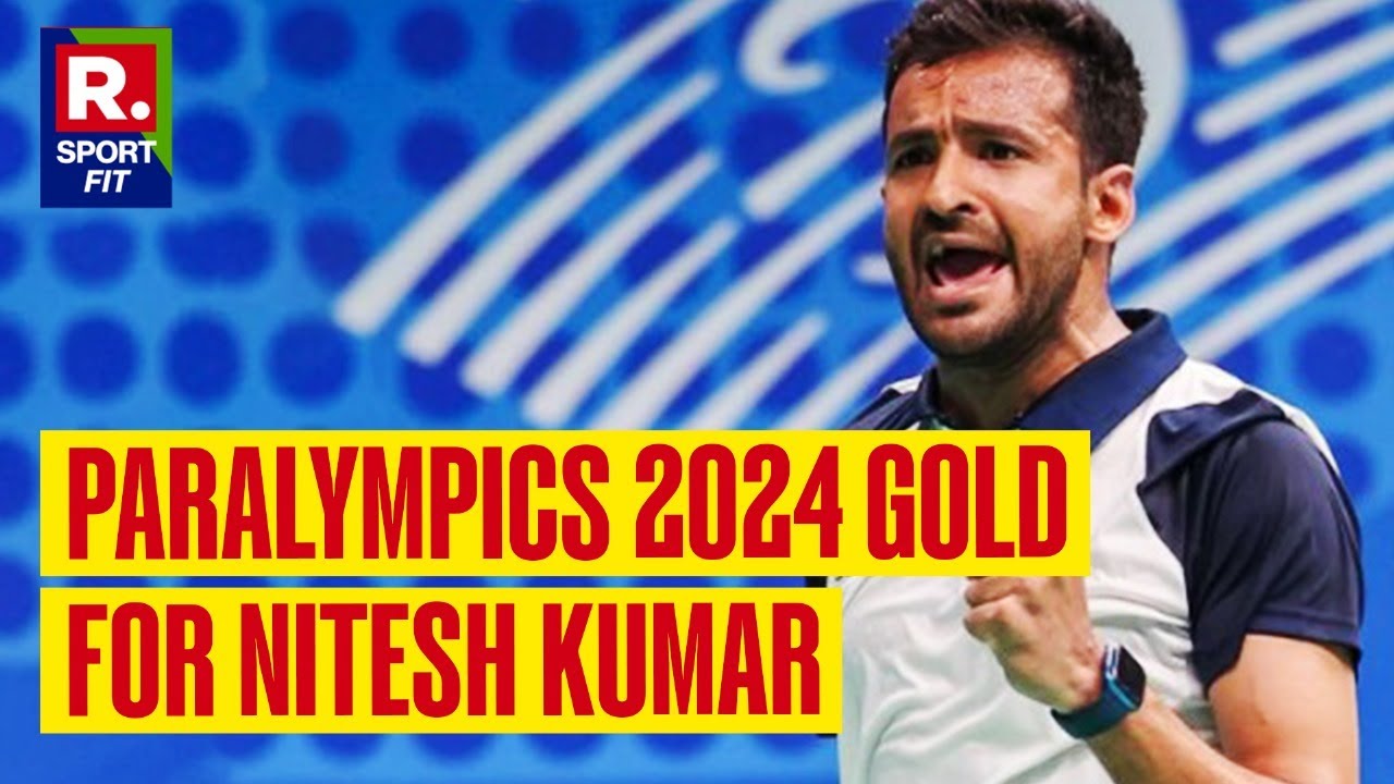 BREAKING: Nitesh Kumar Wins Gold Medal in Para-badminton at Paralympics ...