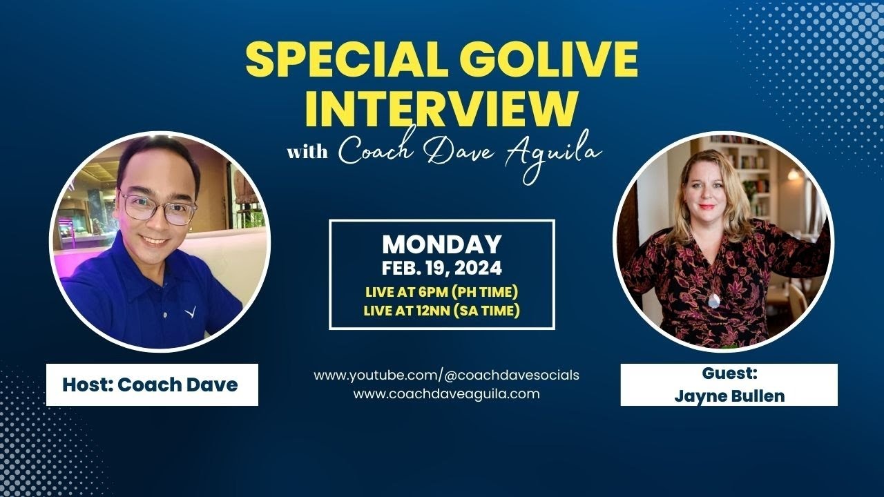 Special GoLive Interview: Jayne Bullen of Nutrition Network - YouTube