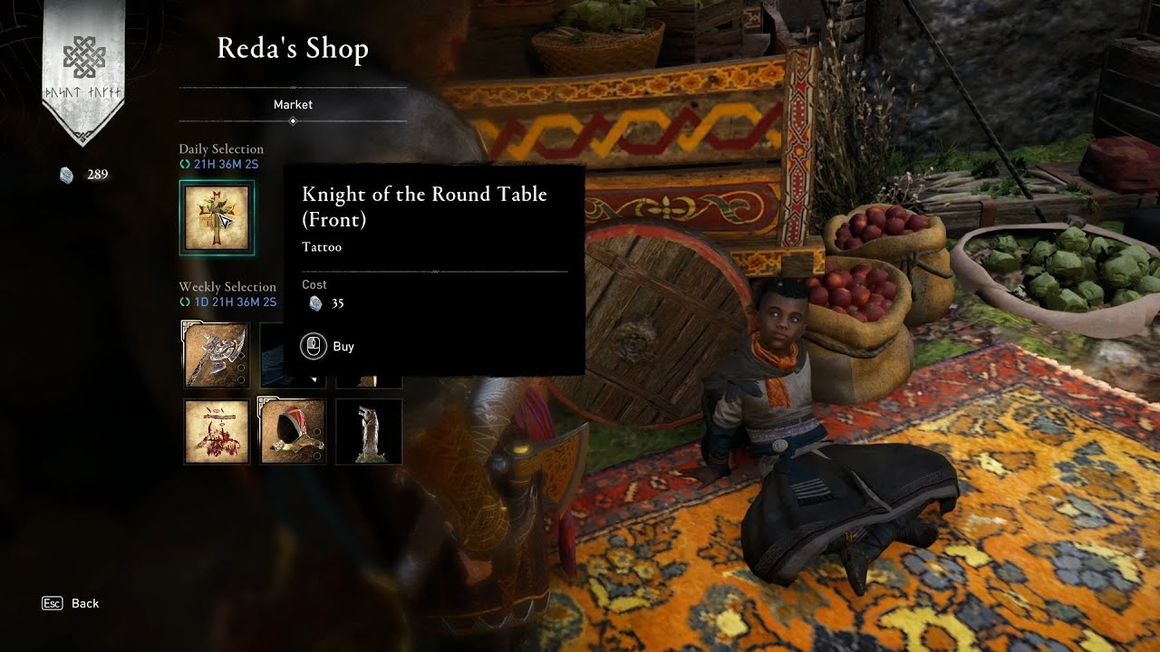 Assassin's Creed Valhalla - Reda's Shop 2023.01.08. - Knight of the ...