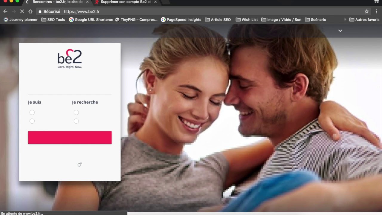 Supprimer un compte be2 - YouTube