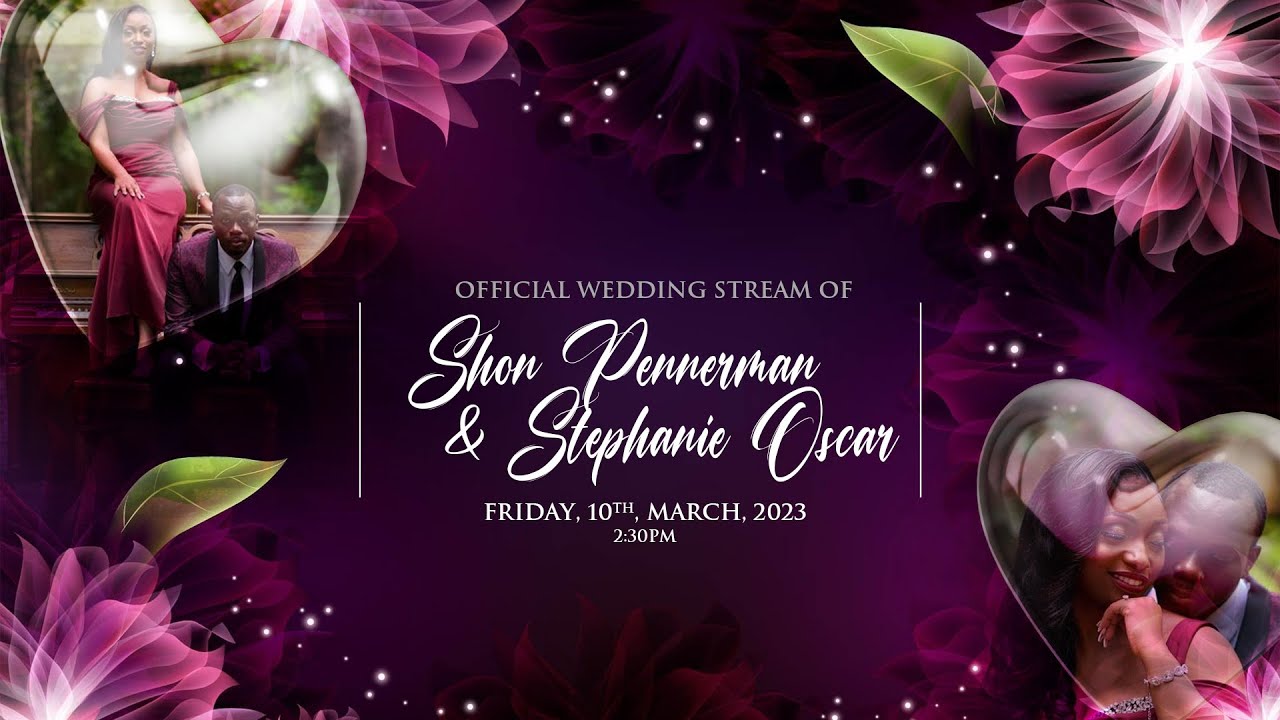 Shon & Stephanie Official Wedding Ceremony - YouTube