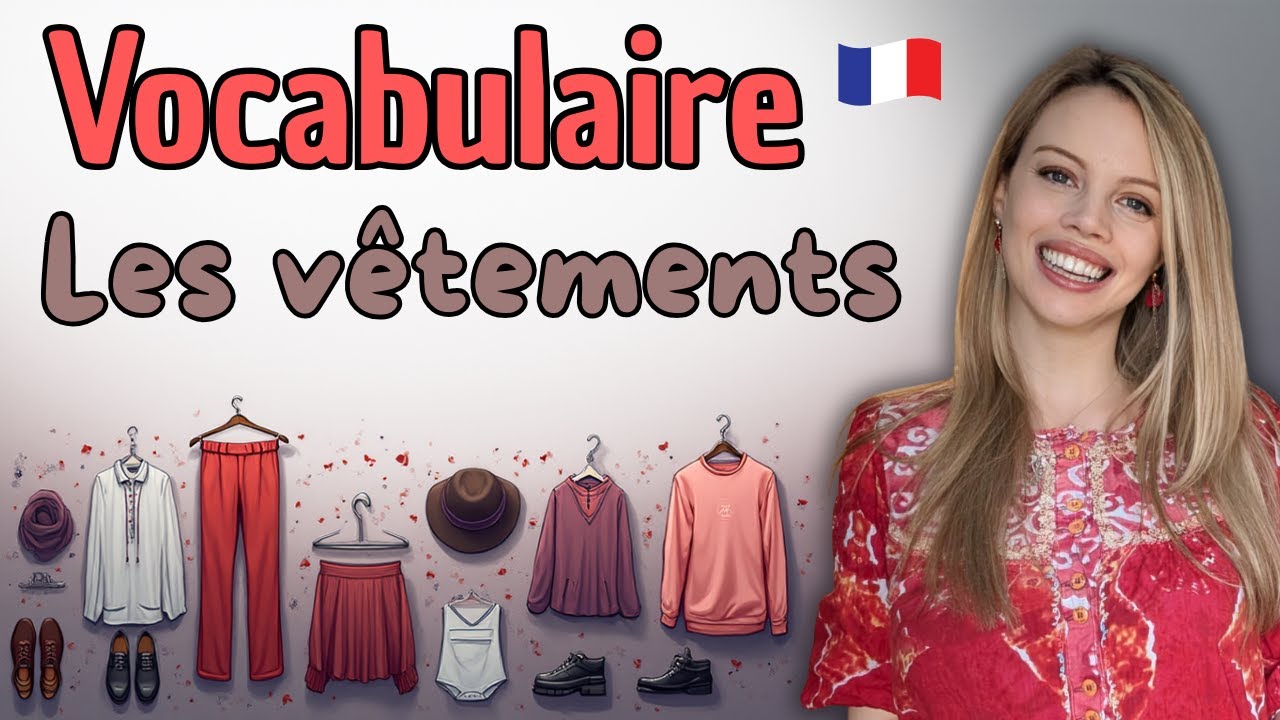 Les vêtements en français et le verbe "porter" (A1) - YouTube