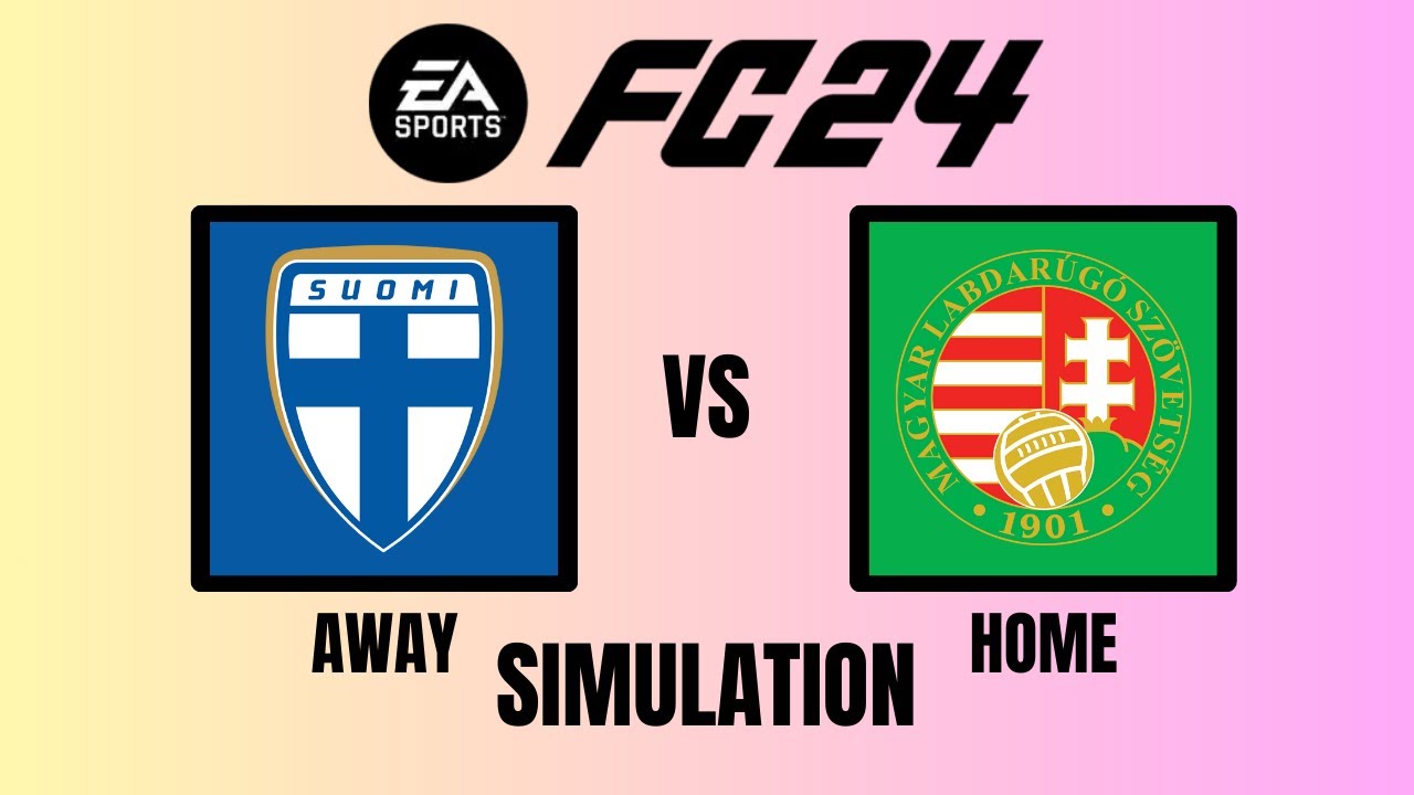 FIFA 24 Full Match - Hungary vs Finland - Simulation - YouTube