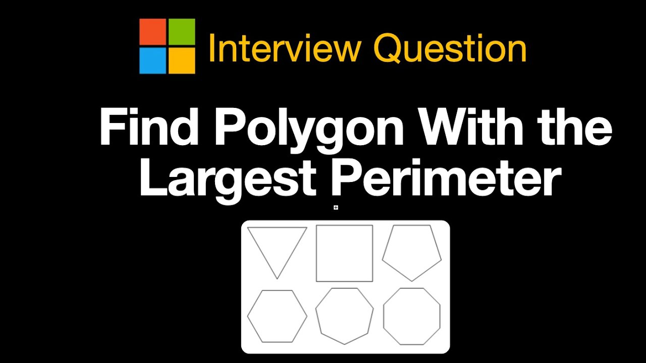 Leetcode 2971 Find Polygon With The Largest Perimeter Youtube