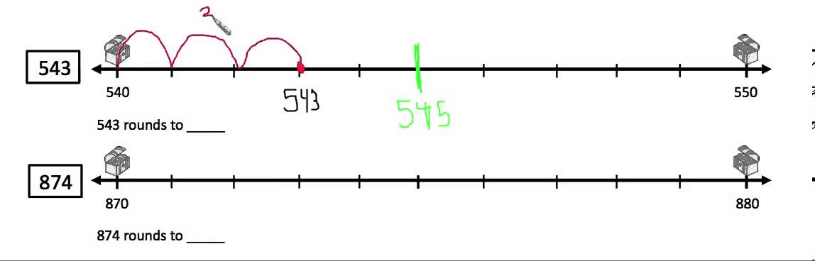 Rounding 3-digit Numbers to the Nearest Ten - YouTube