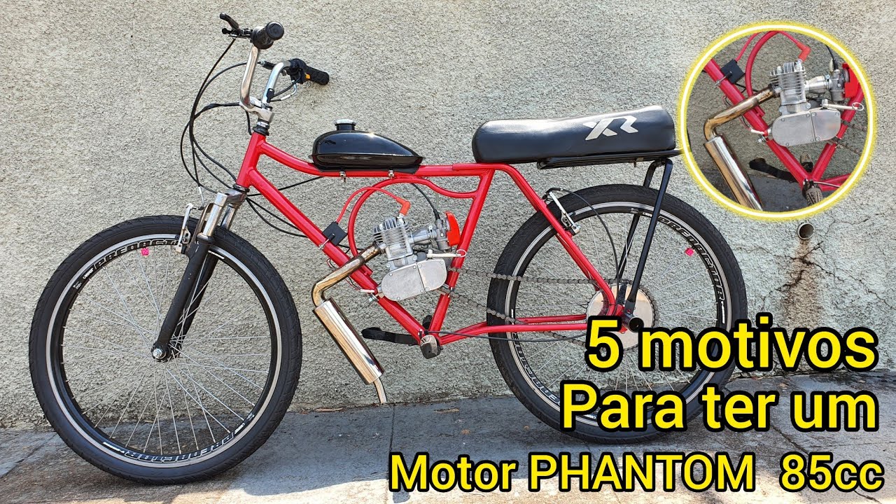 5 MOTIVOS PARA TER UM MOTOR PHANTOM 85CC - YouTube