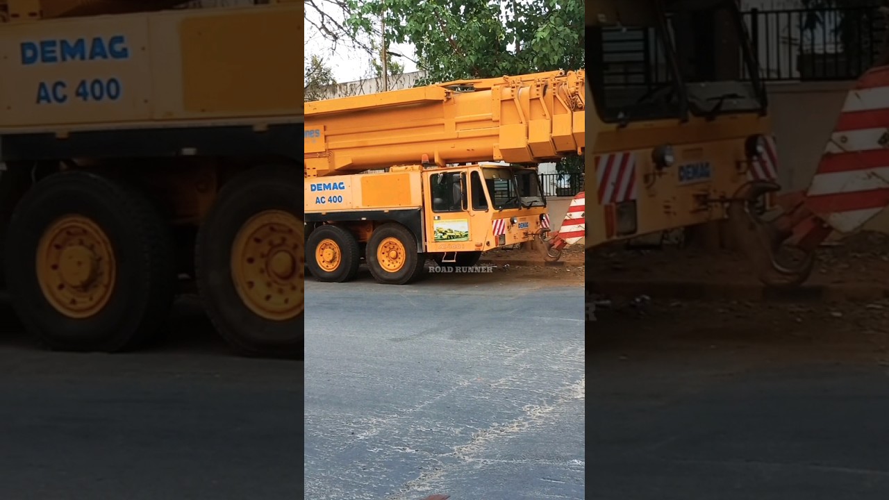 DEMAG AC 400 ton mobile crane#Demag#shorts - YouTube