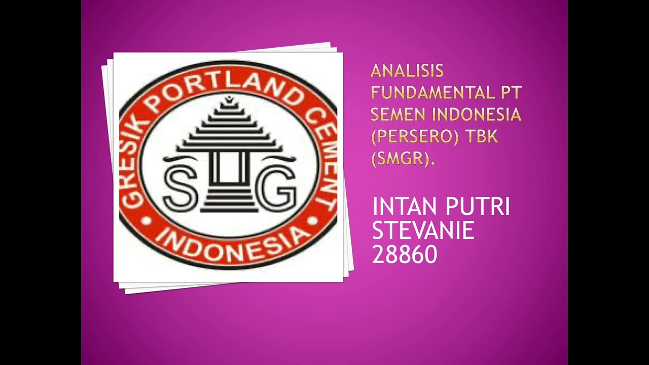 Analisis Fundamental Saham SMGR PT Semen Indonesia Tbk - YouTube