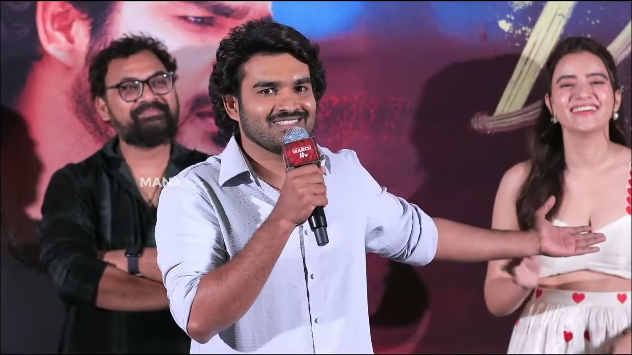 Kiran Abbavaram Speech @ Dilruba Movie HEY JINGILI Song Launch Event | Manastars - YouTube