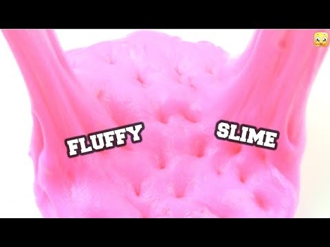 How to Make Fluffy Slime! DIY Stretchy Big Bubblegum Slime! - YouTube
