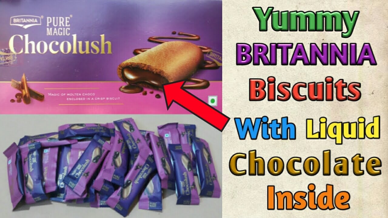 Britannia pure magic chocolush biscuits | Unboxing & Review | HINDI ...