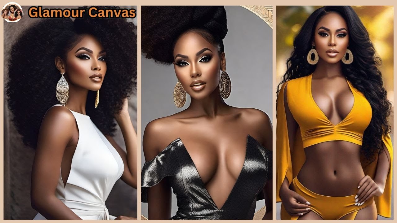 Celebrating Black Women Beauty Model 2023 Youtube