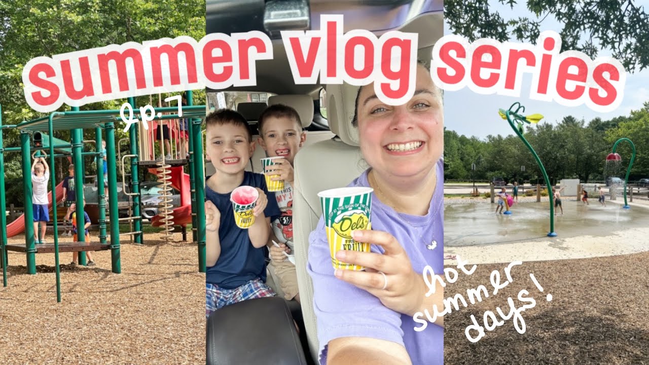 HOT SUMMER DAYS AT HOME! Water play fun, Dels, planner organization ...
