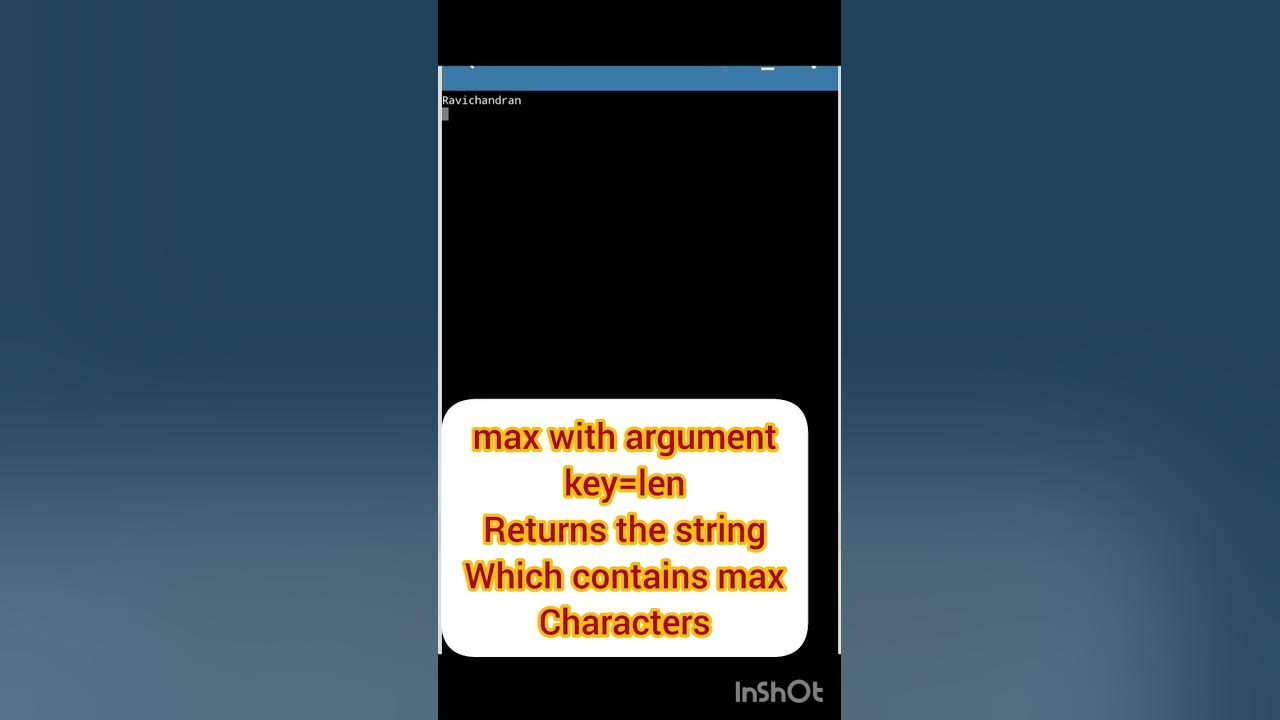 Max With And Without Argument In Python Pythontutorial Pythontutorial Python3 
