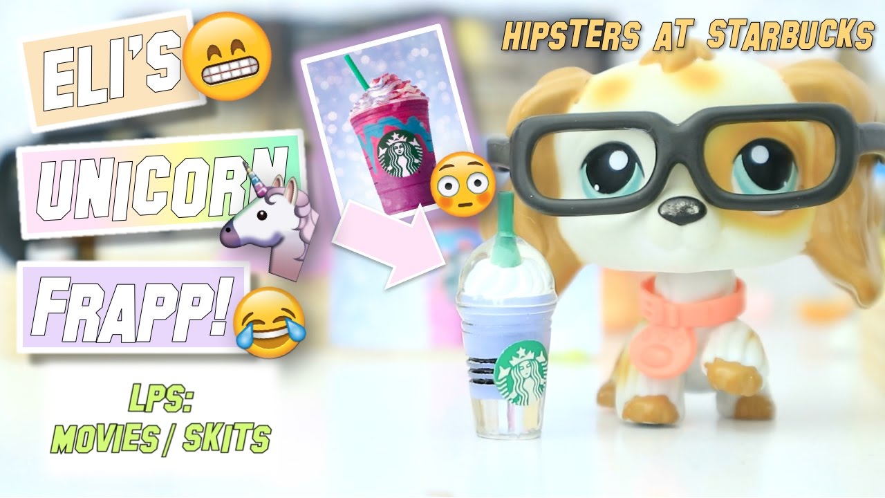 LPS: Eli's Unicorn Frappuccino - Hipsters at Starbucks (Funny Skit ...