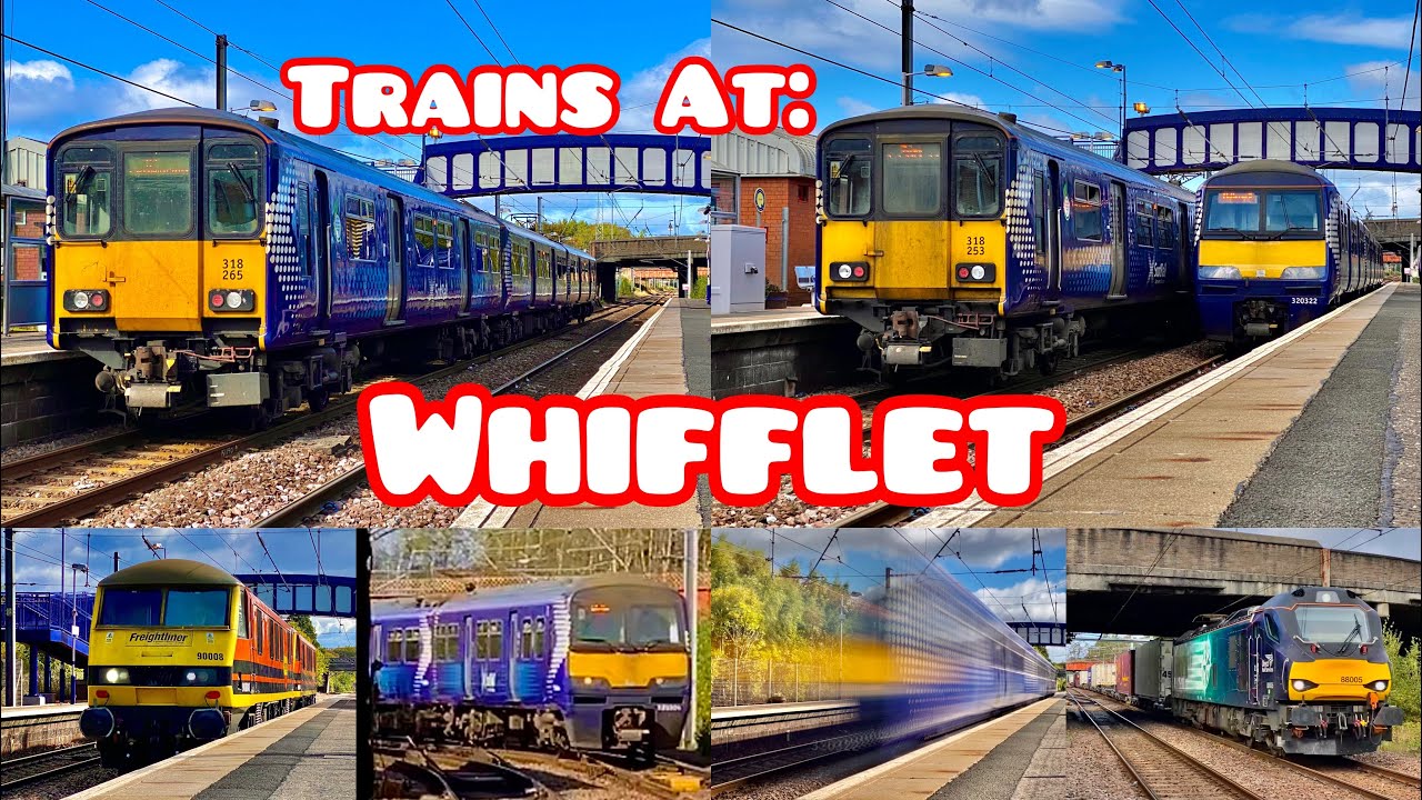 Trains At: Whifflet (26/9/22) - YouTube
