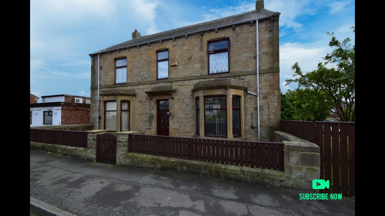 Virtual Tour, FOR SALE, The Manse, New Kyo, Stanley, DH9 7JF - YouTube