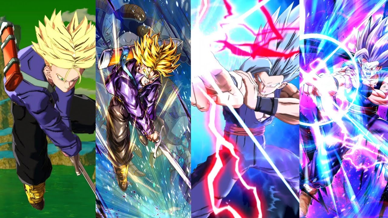 Character's Animation That Similar with Card Art!!!-Hybrid Saiyans Part ...