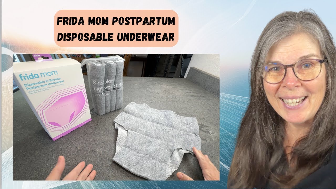 Comfortable Postpartum Recovery with Frida Mom Underwear #ad - YouTube