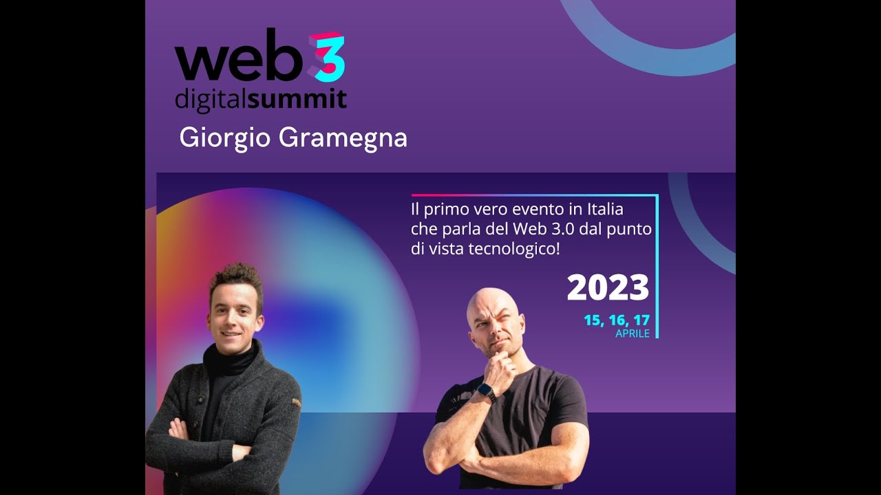 L'intervista completa a Giorgio Gramegna #defi #cryptochef - YouTube