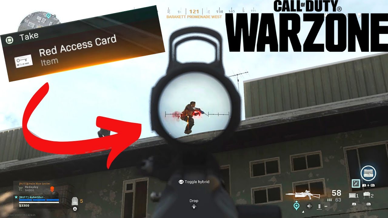 *NEW SEASON 5* RED ACCESS CARD is back! Finding a Red Access Card in ...