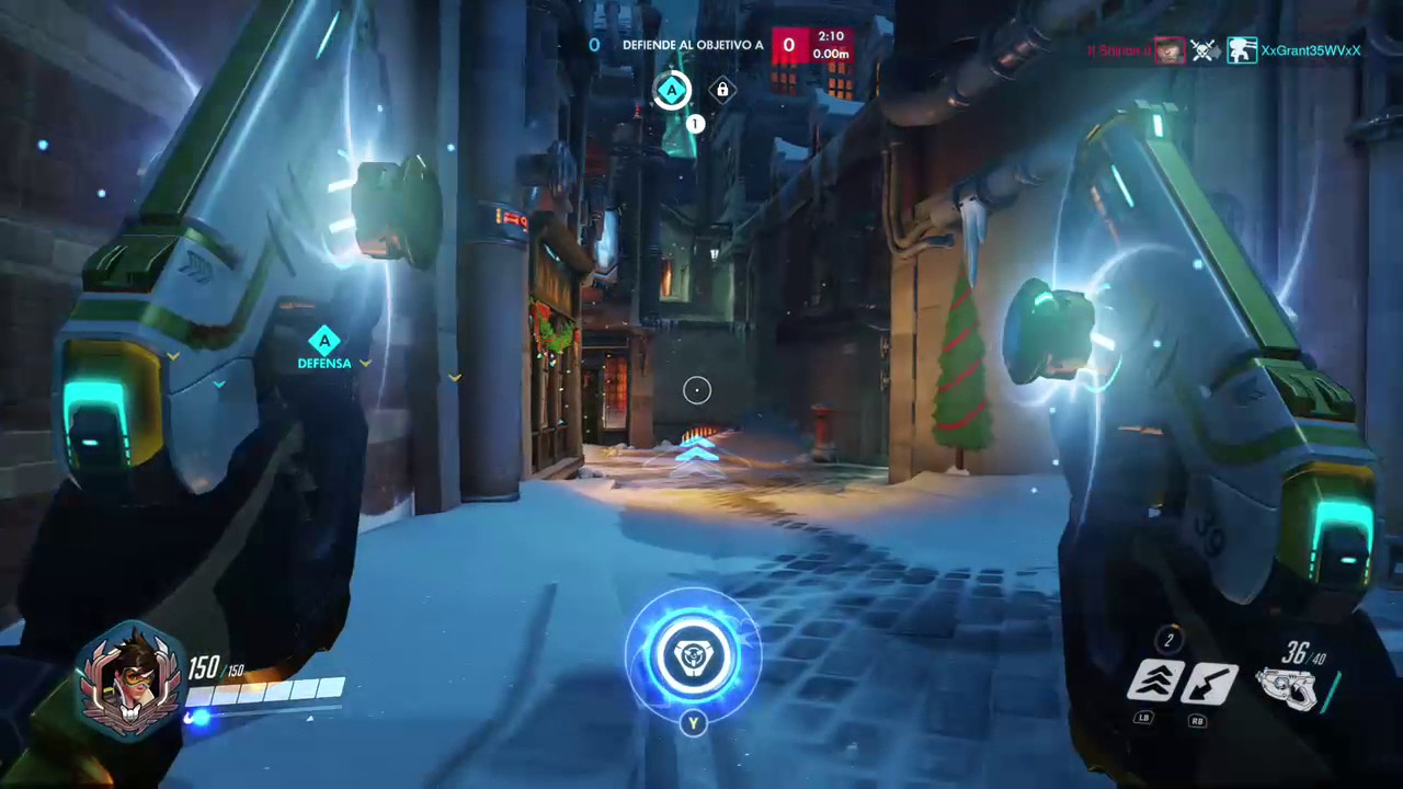 Tracer Overwatch King's Row - YouTube