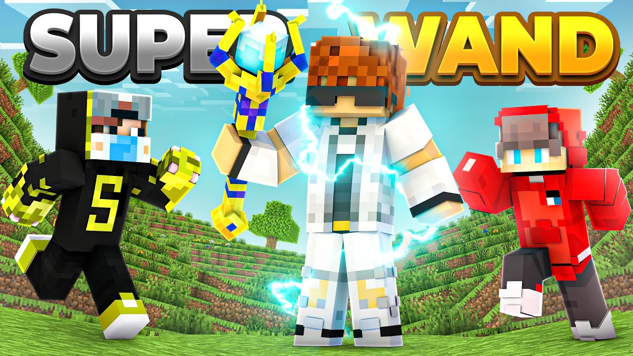 I Ruined "SUPER WAND" Only Minecraft SMP - YouTube