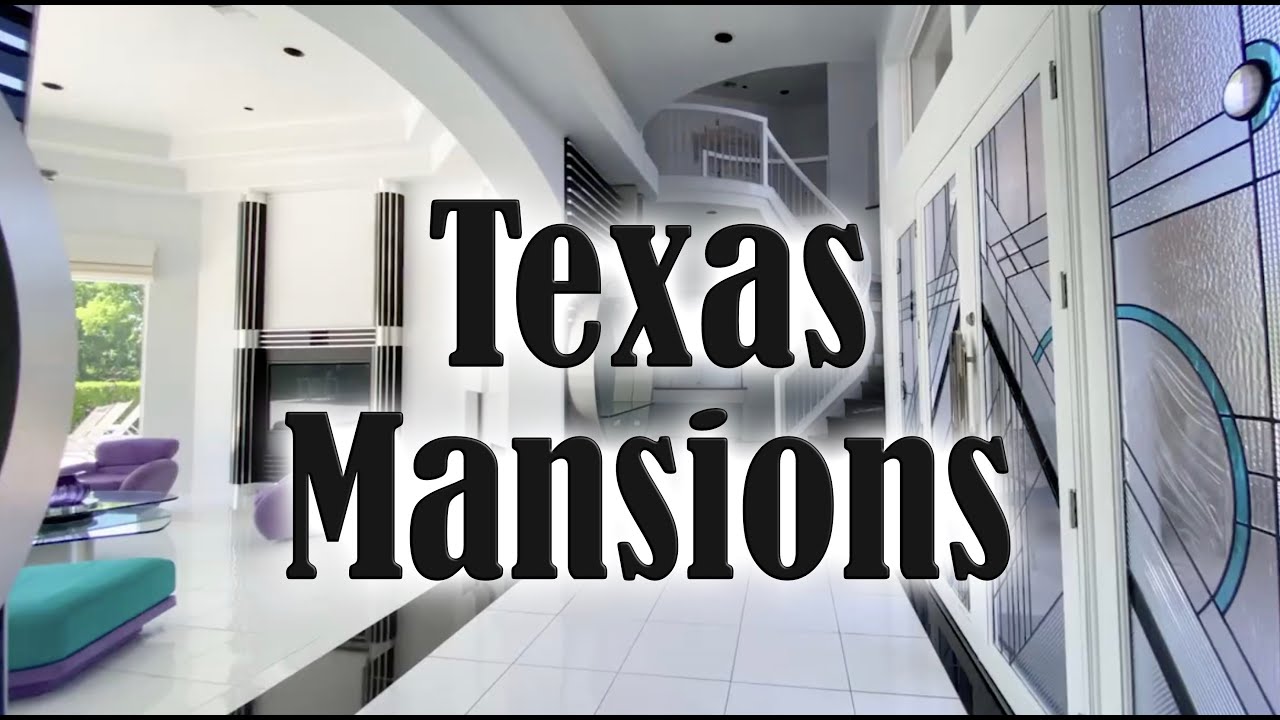Beautiful Texas MANSIONS and Texas Luxury HOMES - YouTube