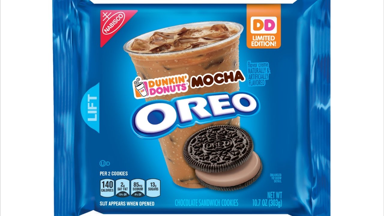 Dunkin' Donuts Mocha Oreos Review - Wreckless Eating - YouTube