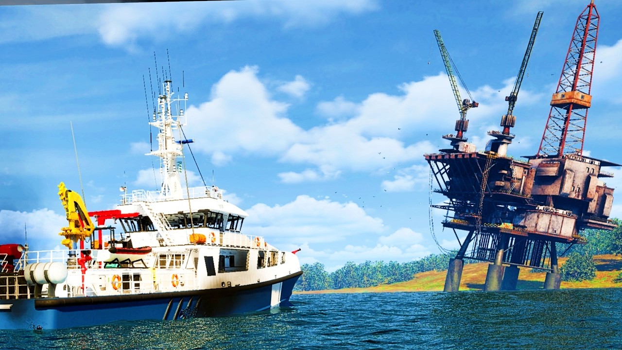 FINALLY!! I GOT TO PLAY IT! New Ship Sim! Fighting Fires At Sea in this ...