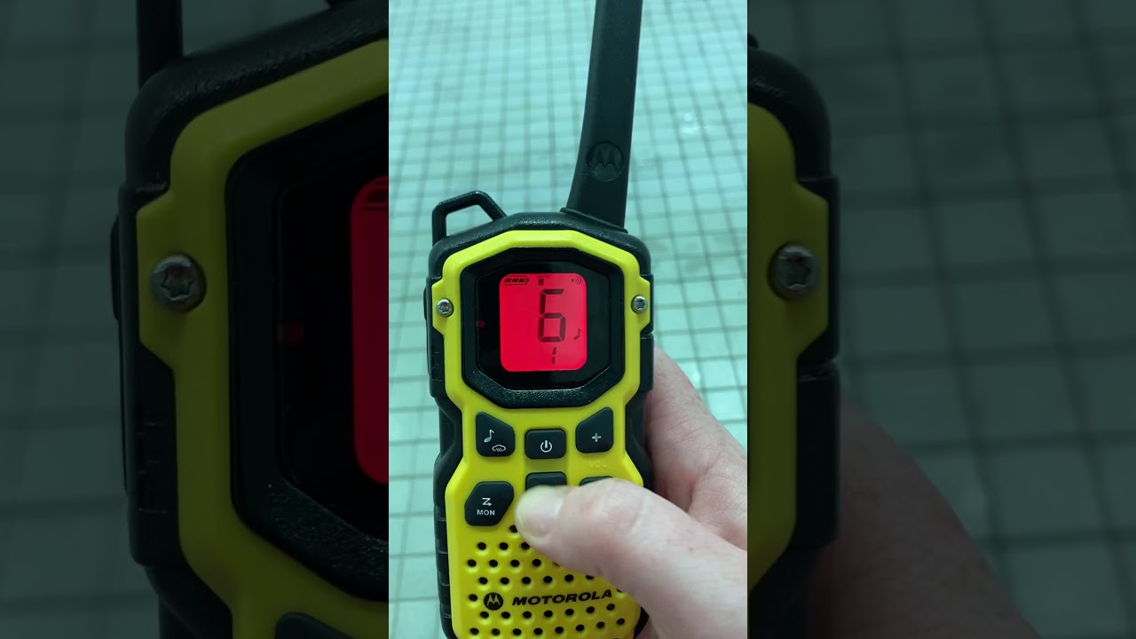 How to use a Ramsey Lifeguard Radio - YouTube