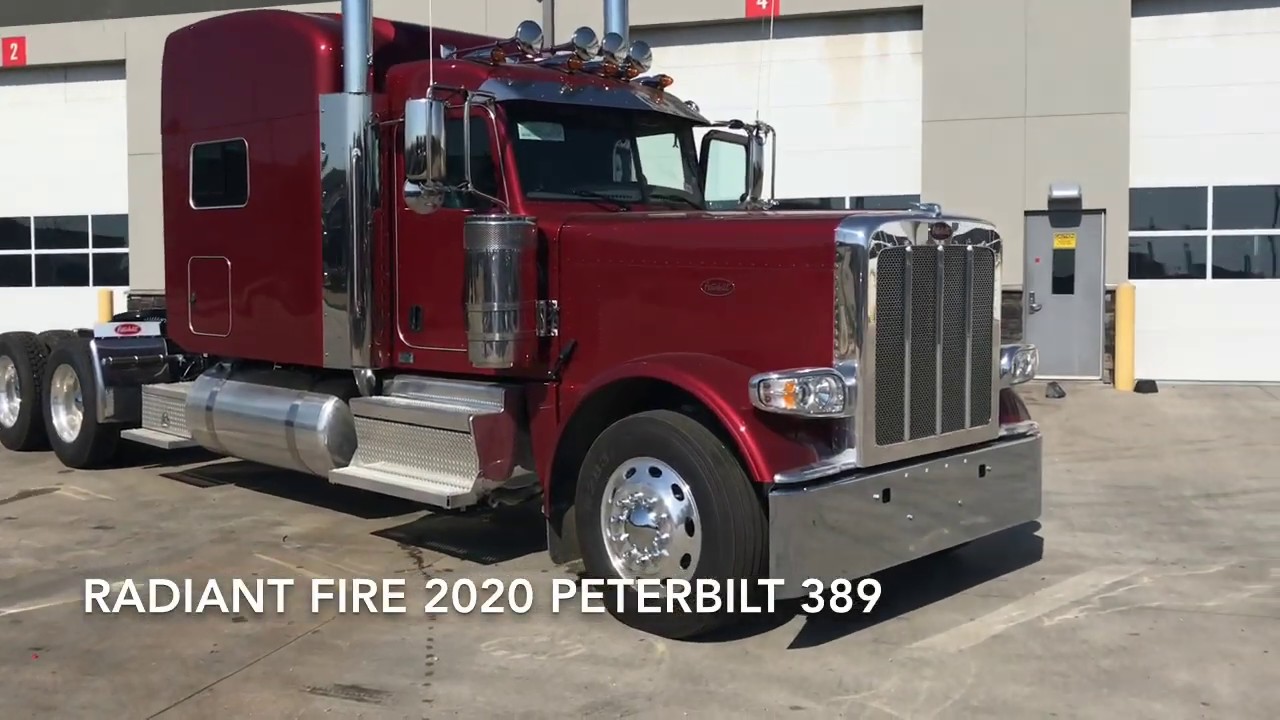 Radiant Fire Peterbilt 389 Walk Around - YouTube