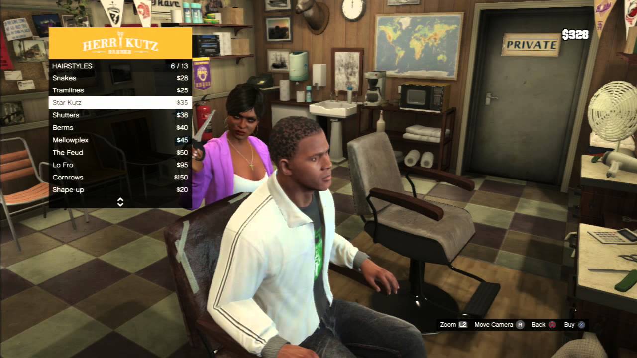 GTA 5 - Barber Shop - YouTube