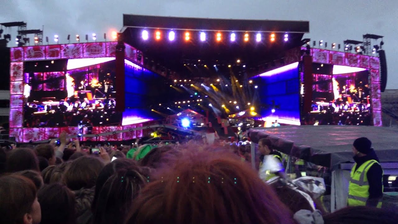 One Direction Croke Park 23.5.14 Moments - YouTube
