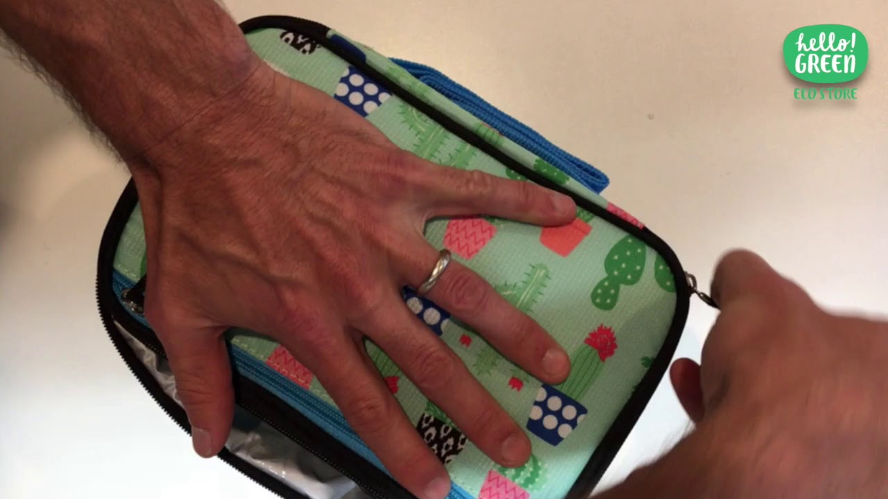 Russbe Bento Box (1.1L) - Lunch Kits That Fit - YouTube