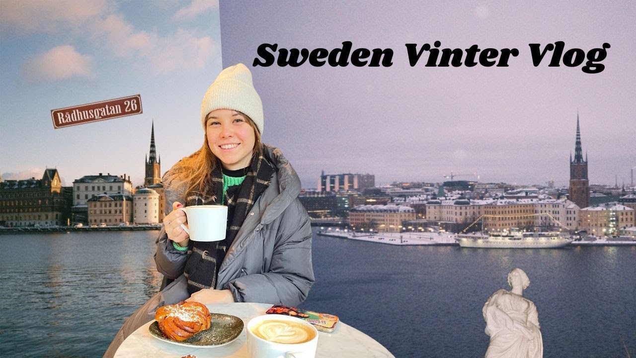 Sweden Vinter Vlog | my first time in Stockholm, winter wonderland, ice ...