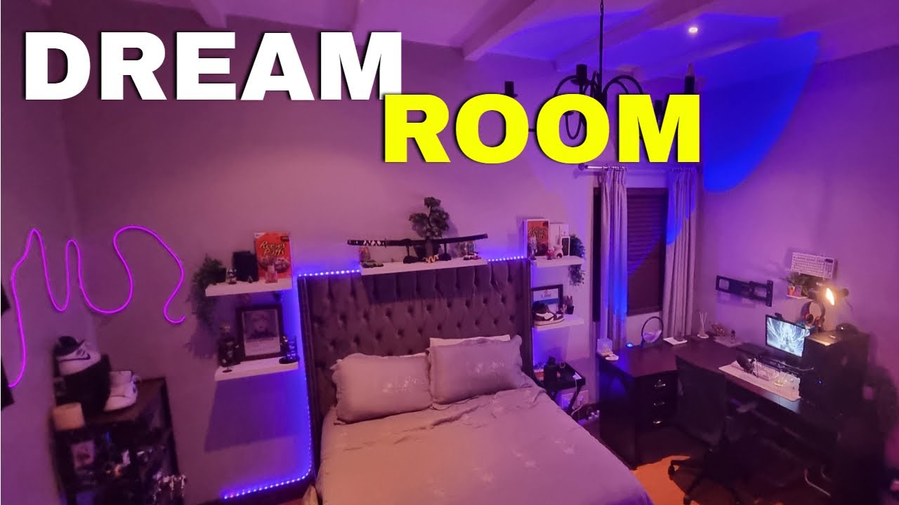 Building MY DREAM ROOM from Scratch In 1 Month! - YouTube