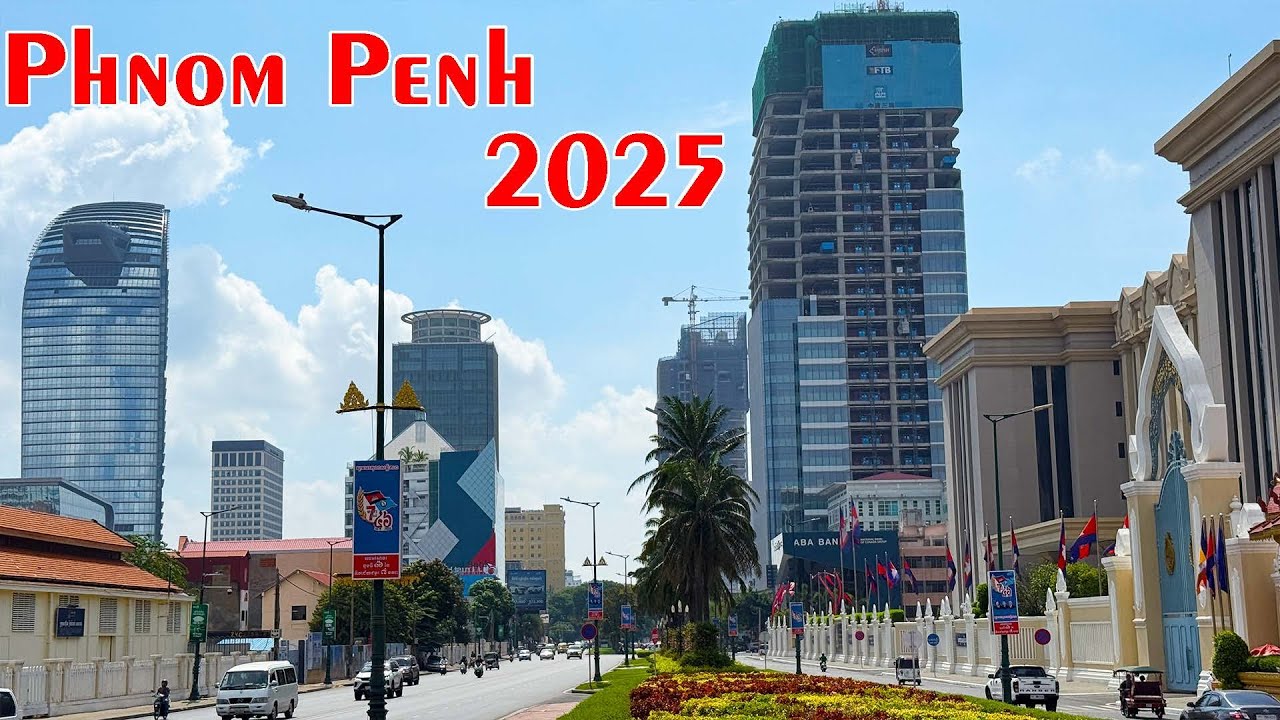 Russian Boulevard The Heart of Phnom Penh’s Smart City Transformation 2025 - YouTube