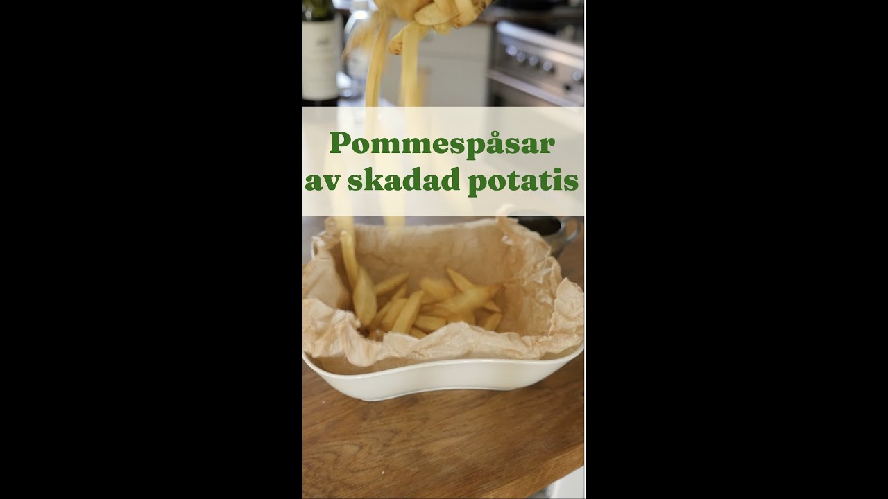 Pommespåsar av skadad potatis - Trädgårdshacks med GardenR - YouTube