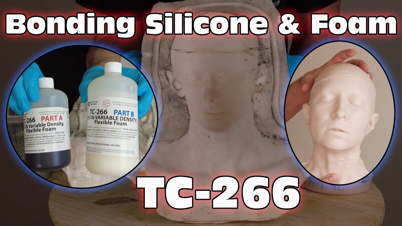5110 Silicone Skin With TC-266 Foam Backing - YouTube