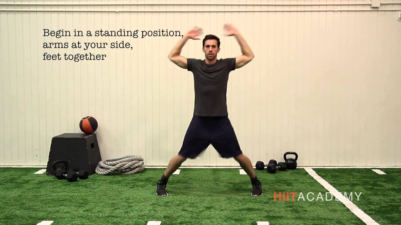 HIIT Exercises: How to do Jumping Jacks - YouTube