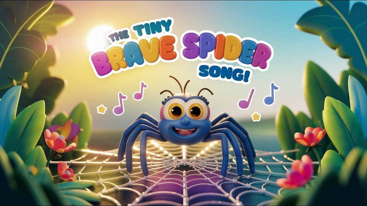 "The Tiny Brave Spider Song - Fun & Inspiring Song for Kids | Kidslore ...