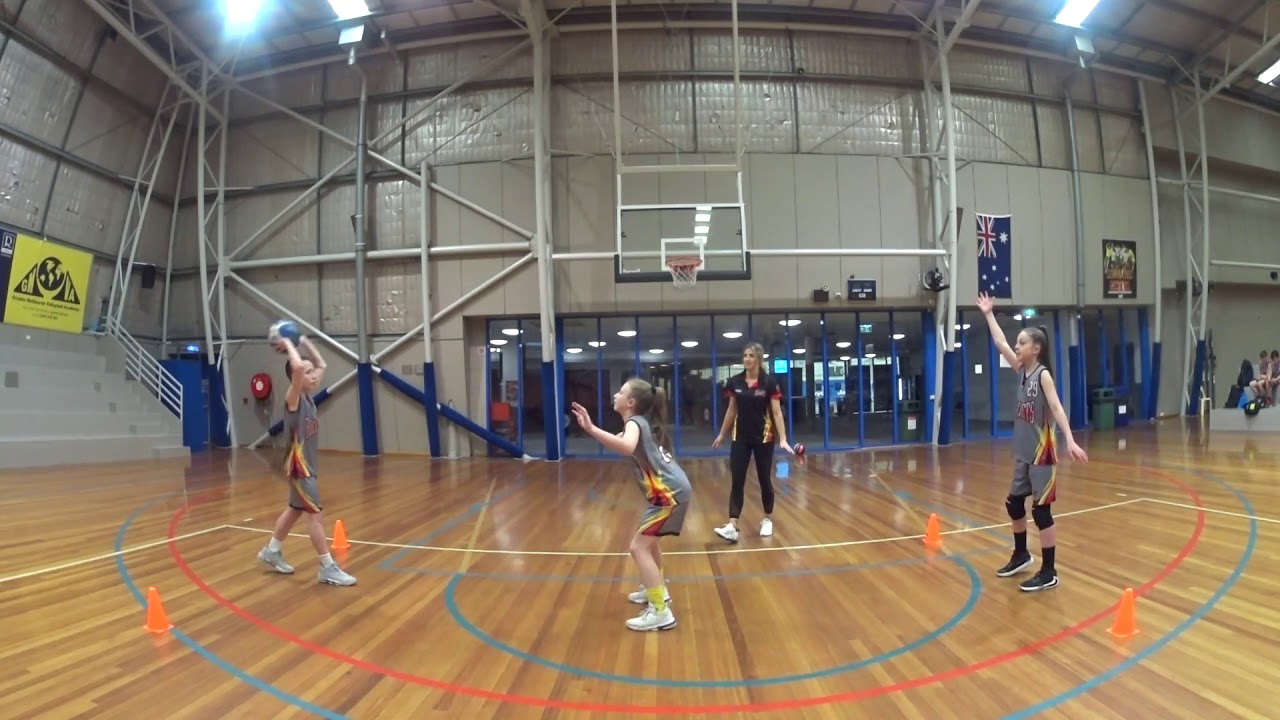 Rowville Rockets Level 1 Training: Session 2 - Piggy In The Middle ...
