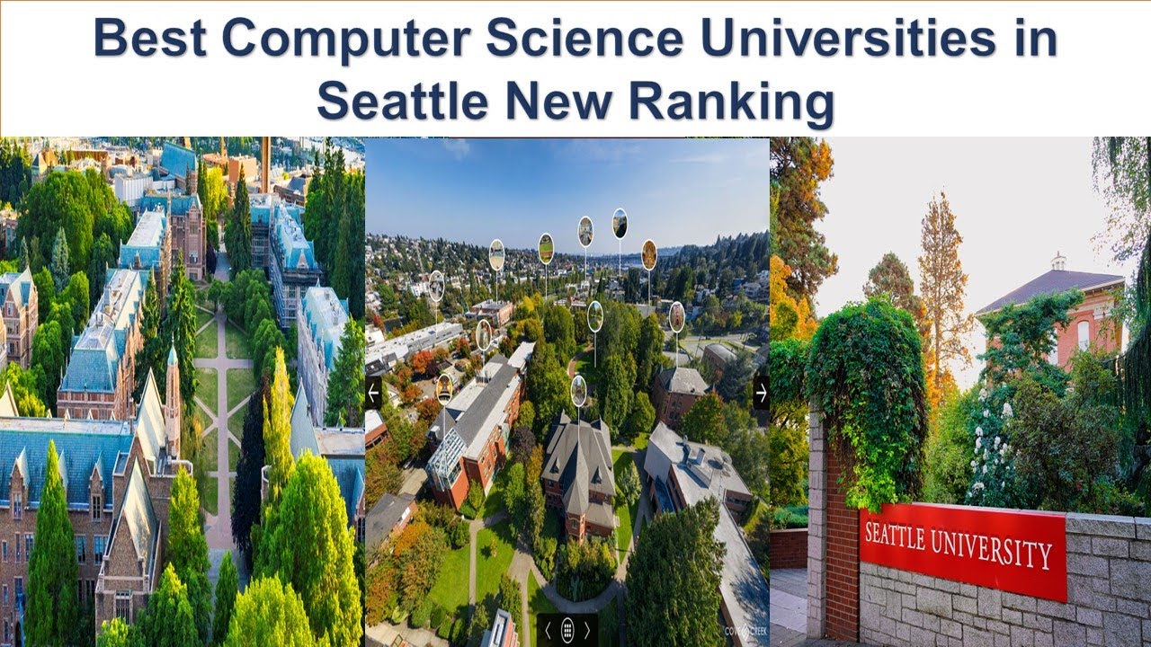 BEST COMPUTER SCIENCE UNIVERSITIES IN SEATTLE NEW RANKING - YouTube